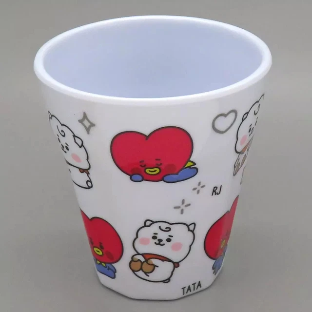 MINI TASSE EN mélamine BT21 RJ Jin BT21 personnage tasse 160 ml ...