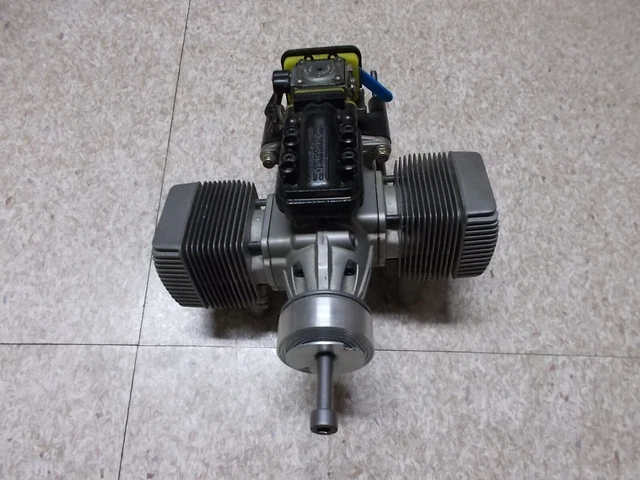 BOXER-MOTOR TARTAN 44CCM Methanol Glühzünder Boxermotor 2 Zylinder EUR ...
