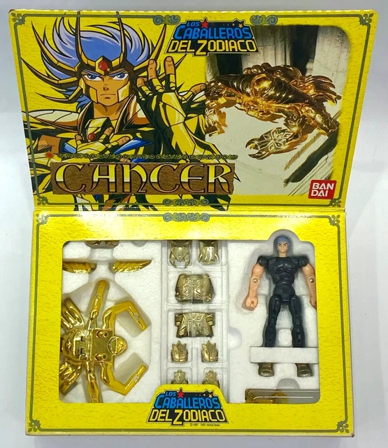 BANDAI SAINT SEIYA Vintage GOLD SAINT CANCER DEATHMASK 1986' EUR 150,00 ...