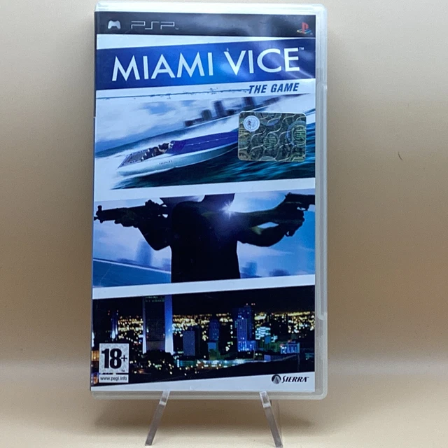 MIAMI VICE THE Game Sony PSP Pal Completo EUR 9,99 - PicClick FR