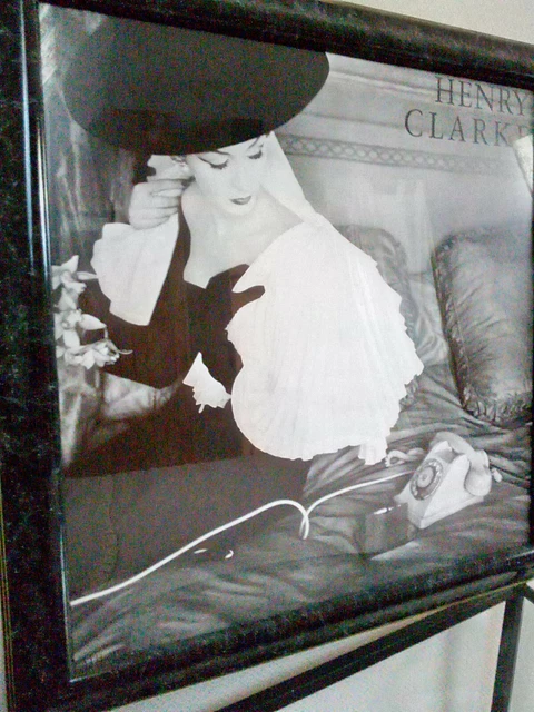 PHOTO ART COUTURE WORTH FATH Henry Clarke 1956 70x70 Mode tirage noir blanc Luxe EUR 110,00 ...