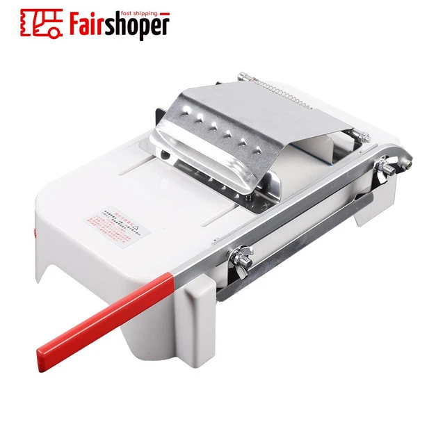 MANUAL MEAT CUTTER Frozen Beef Lamb Mutton Roll Food Sheet Slicer ...
