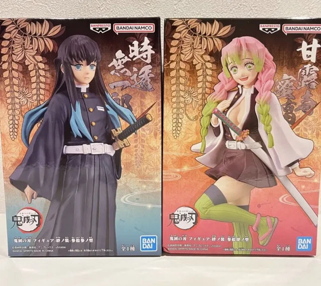 DEMON SLAYER KIMETSU no Yaiba Mitsuri Kanroji Muichiro Tokito Figur 2 ...