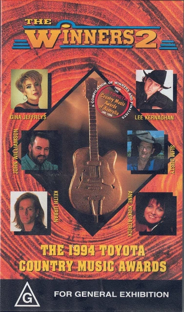 THE WINNERS 2 - The 1994 Toyota Country Music Awards VHS | Keith Urban ...