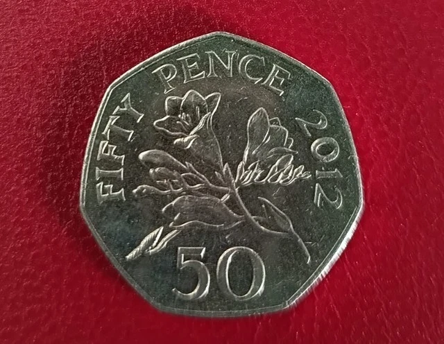 BAILIWICK OF GUERNSEY Freesia Flower 50p Coin 2012 Lot C £1.75 ...