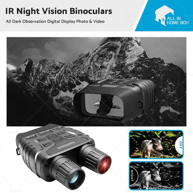 IR NIGHT VISION Binoculars Device Infrared Digital Hunting Photo Video ...