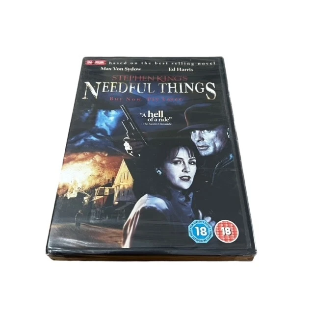 NEEDFUL THINGS MAX von Sydow Amanda Plummer, Ed Harris Region 2 New ...