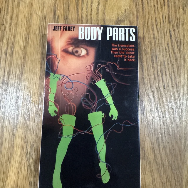 BODY PARTS JEFF Fahey Eric Red Vhs 1St Edition Original Release 1991 ...