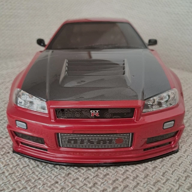 [PAINTED BODY ONLY] TAMIYA 1/10RC NISSAN GT-R R34 Nismo ④ £338.03 - PicClick UK