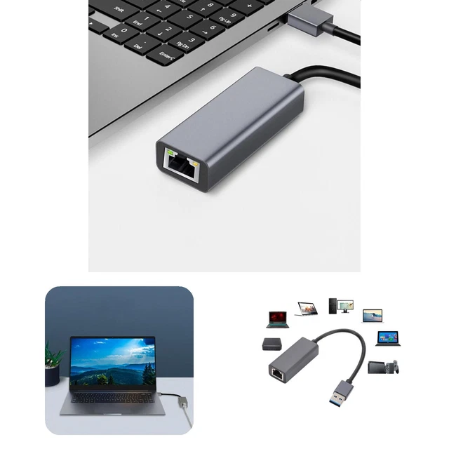 ETHERNET ADAPTER MINI Connect Controller USB Ethernet Adapter LAN ...