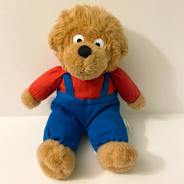 VINTAGE BERENSTAIN BEARS 16 Inch Tall Brother Bear Plush Stuffed Animal ...