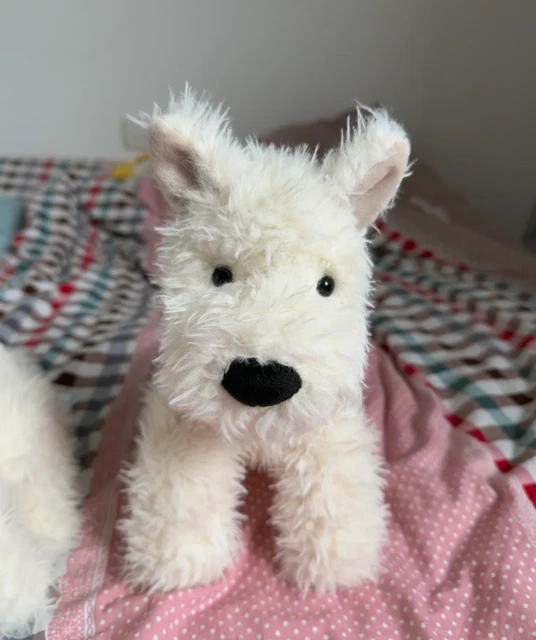 JELLYCAT MUNRO SCOTTIE Dog - Medium Cute toy Brand New w/Tags&Dust Bag ...