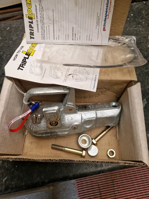INDESPENSION TRIPLELOCK COUPLING Head For An Unbraked Trailer £31.92 ...