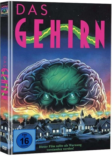 MEDIABOOK DAS GEHIRN - THE BRAIN 1988 UNCUT Limited Edition 2 DVD Neu ...