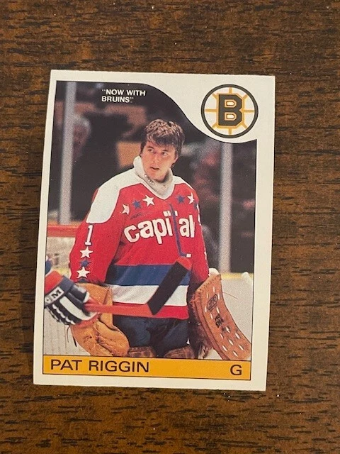 1985-86 O-PEE-CHEE OPC #136 Pat Riggin - Boston Bruins NRMT $0.99 ...