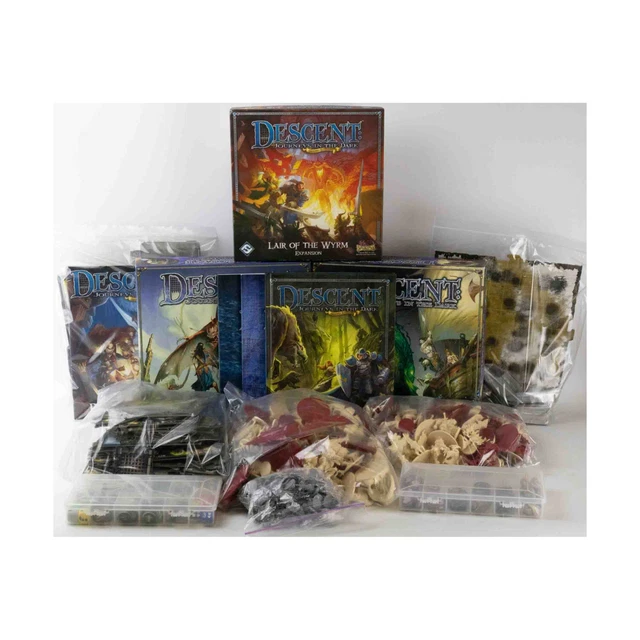 FFG BOARD GAME Descent 2ème édition Collection #43 - Base + 7 ...