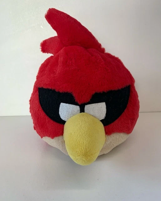 ANGRY BIRDS 'RED Bird' Soft 8" Plush Toys RARE Collectible Official ...