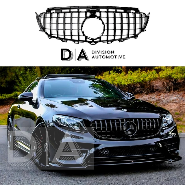 FITS FOR MERCEDES E-Class W213 S213 C238 A238 E63 Amg Front Grille Gloss Black £99.99 - PicClick UK