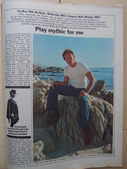 RADIO TIMES/1977/CLINT EASTWOOD/JIMMY Perry/David Croft/John Noakes/Max ...