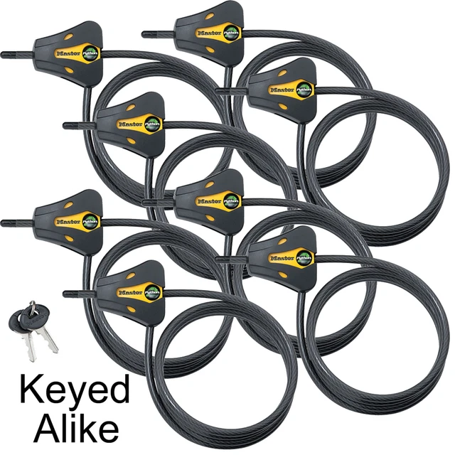 MASTER LOCK - Trail Camera Python Adjustable Cable Locks #8419KA-8 $149 ...