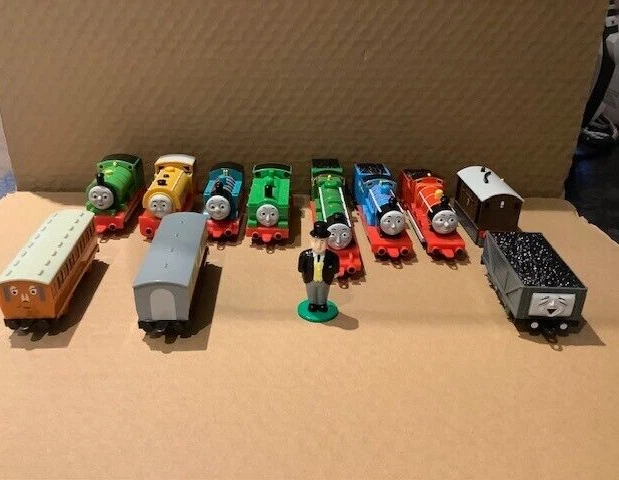 THOMAS THE TANK Engine Trains & Fat Controller Figure - Job Lot As ...