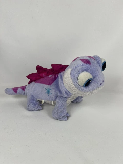 DISNEY FROZEN BRUNI Walk & Glow Fire Spirit Salamander Lizard Light Up ...
