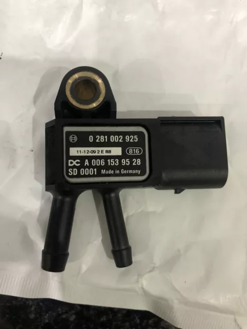 BOSCH DPF DIESEL Exhaust Differential Pressure Sensor For Mercedes ...