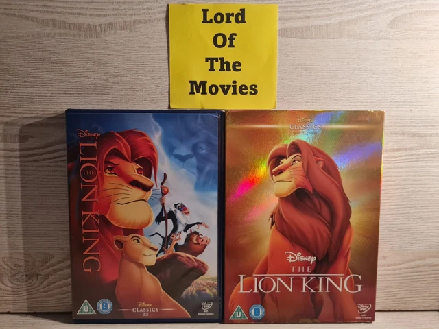 THE LION KING (DVD, 2014) {Walt Disney Classics, 32} [Region 2] Cert {U ...