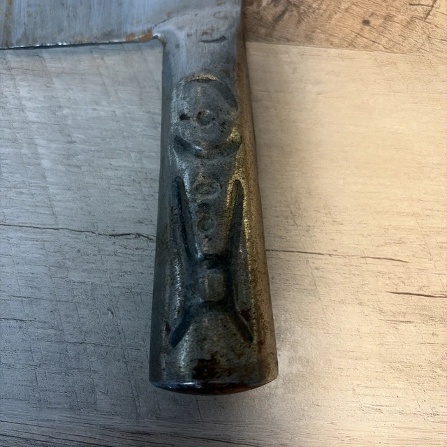 VINTAGE THREE RAMS 8” Meat Cleaver #3 Stainless free shipping $55.50 ...