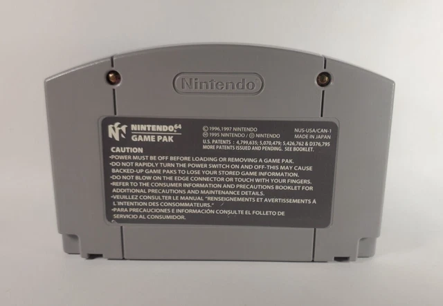 SUPER SMASH BROS Video Game Nintendo 64 Consoles (1996) NEW Working $53 ...