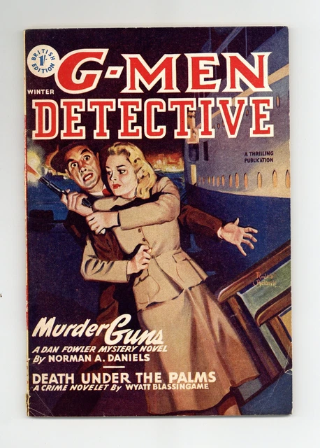 G-MEN DETECTIVE BRITISH Edition Pulp Dec 1948 GD/VG 3.0 £40.32 ...