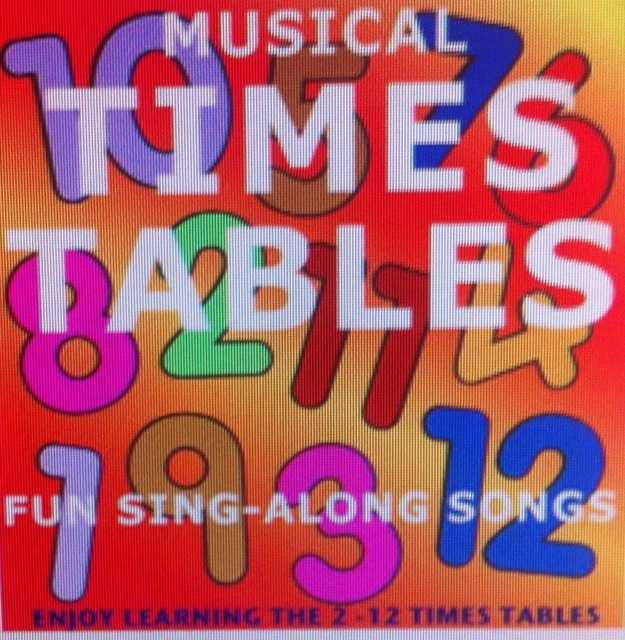 CHILDREN'S SINGALONG LEARN Times Tables CD Improve Maths Multiplication ...