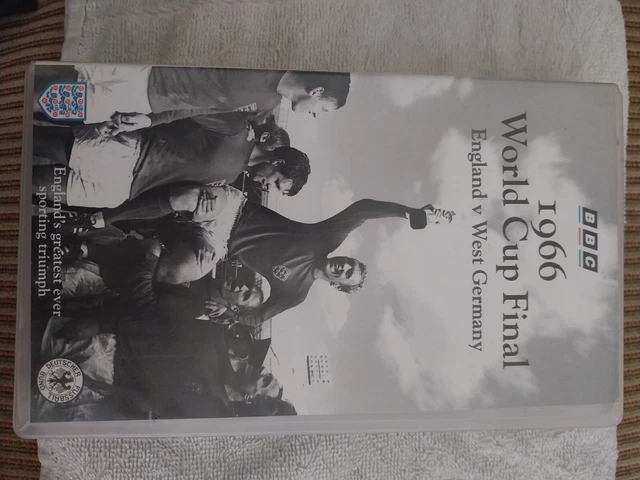 1966 BBC VHS Video World Cup Final ENGLAND V GERMANY-Unopened & Sealed ...