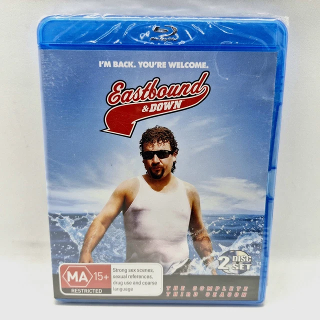EASTBOUND & DOWN - Season 3 Blu-ray Region B NEW SEALED Comedy Danny ...