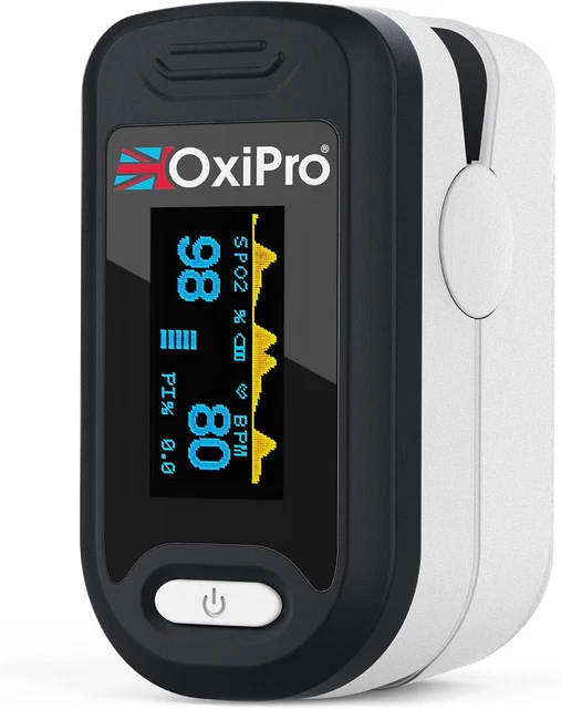 OX2 - CE Certified - MHRA Registered Pulse Oximeter/Blood Oxygen ...