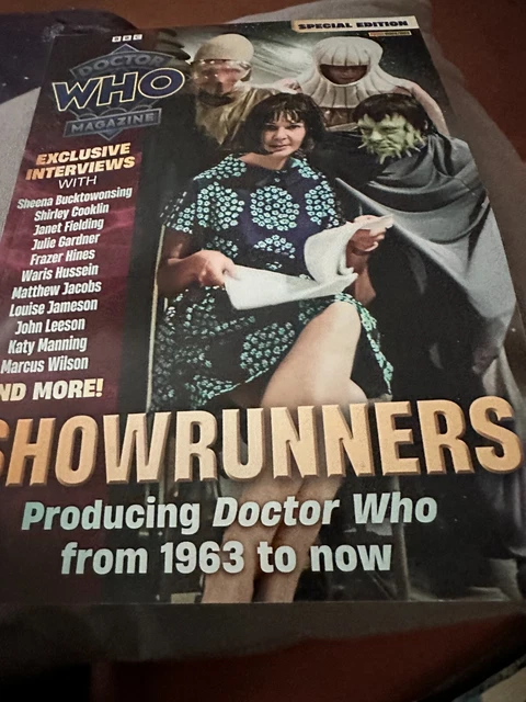 DOCTOR WHO MAGAZINE DWM Special Edition: SHOWRUNNERS (2023) £2.99 - PicClick UK
