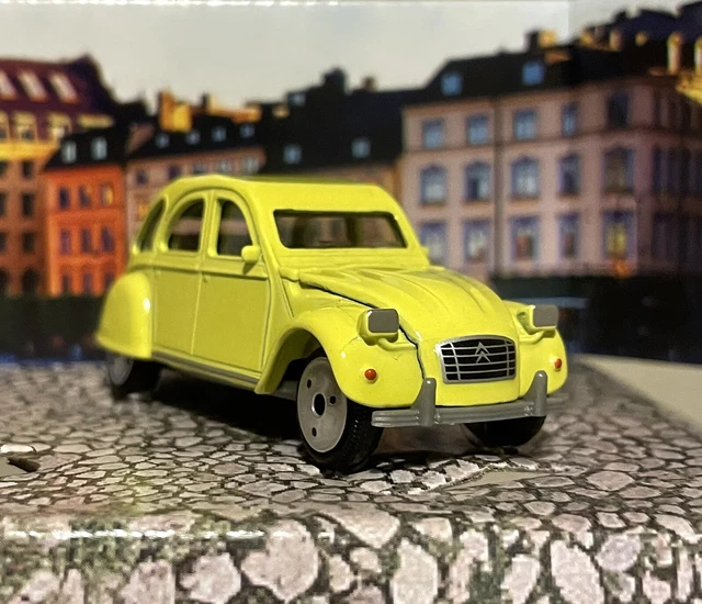 DIECAST MAJORETTE CITROEN 2CV 253A-3 Yellow 1/60 New Without Box £13.57 ...