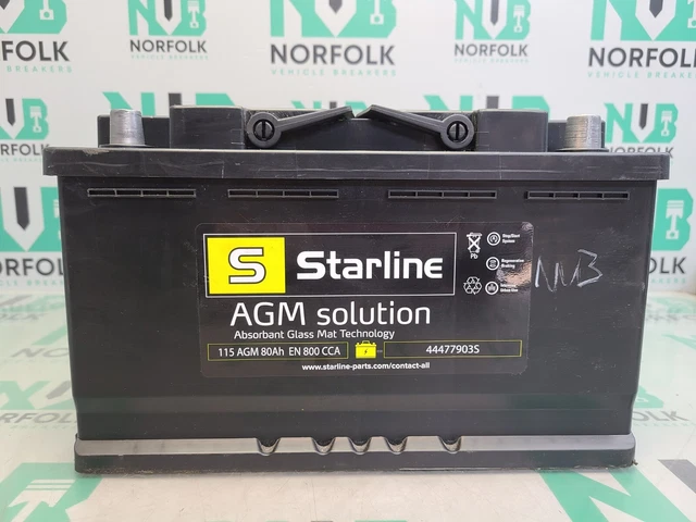 FORD RANGER LIMITED Battery 115 AGM 80AH EN 800 CCA 444779035 5/2/25 ...