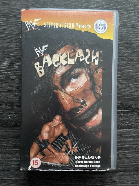 WWF PPV BACKLASH 1999 VHS Video PAL Wrestling Rock, Stone Cold, HHH ...