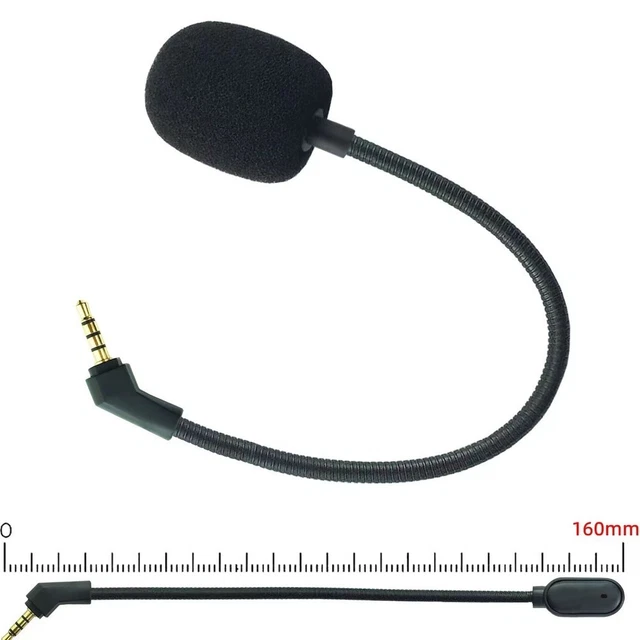 FÜR ROG THETA 7.1 spezifisches Ersatz Mikrofon schwarz 3,5 mm TRRS ...