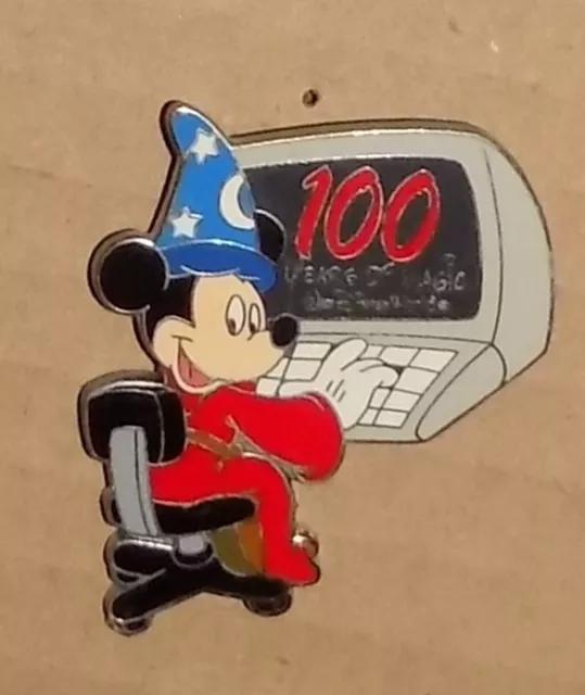 MICKEY MOUSE ON Computer Celebrating 100 Years Of Magic At Walt Disney ...