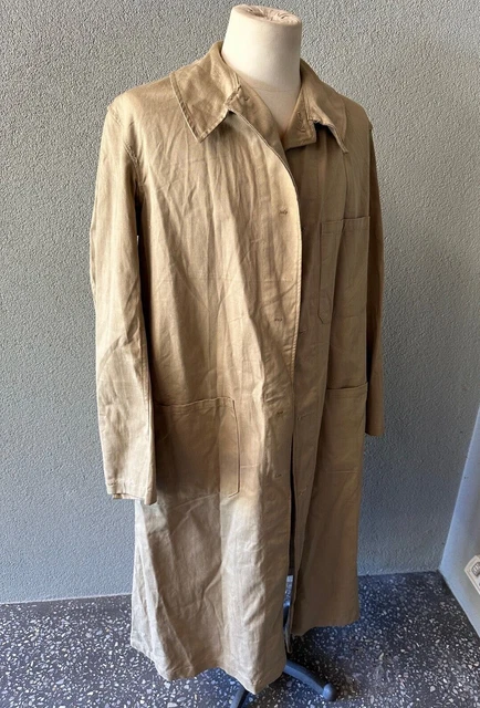 WW2 AUSTRALIAN ARMY AIF Dispatch Riders Dust Coat Uniform dated 1942 ...