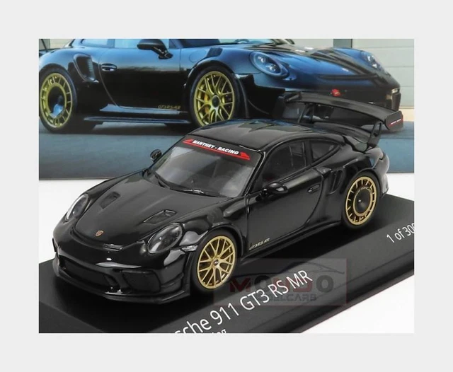 1:43 MINICHAMPS PORSCHE 911 991-2 Gt3 Rs Mr 2018 Golden Rims MR-911 ...