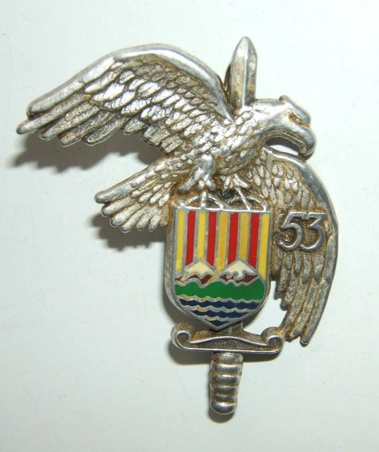 INSIGNE 53° REGIMENT D'INFANTERIE DES FRONTIERES - Drago EUR 10,00 - PicClick FR