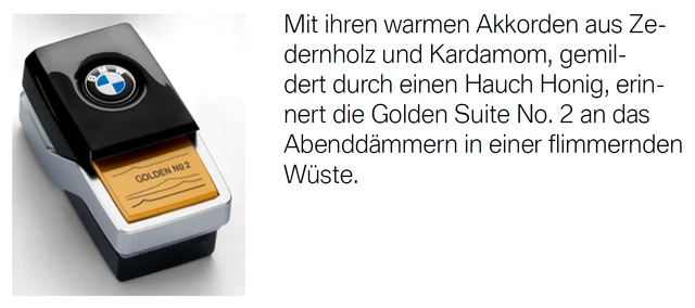 ORIGINAL BMW AMBIENT Air Paket Golden Suite No.2 Ambient Air Paket (SA ...