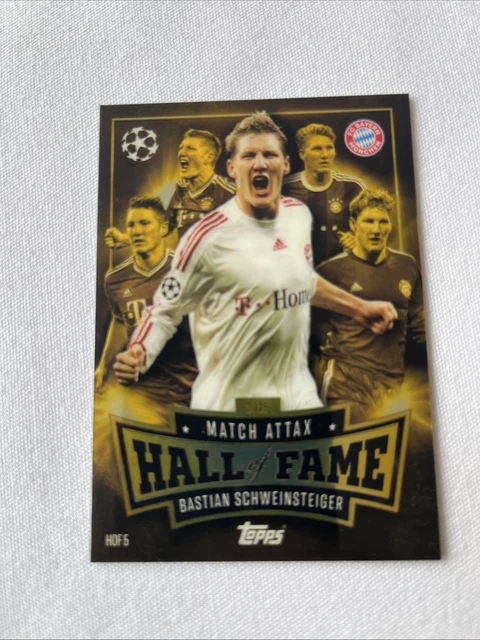 TOPPS MATCH ATTAX 2025/26 Hall Of Fame Bastian Schweinsteiger Card £13. ...