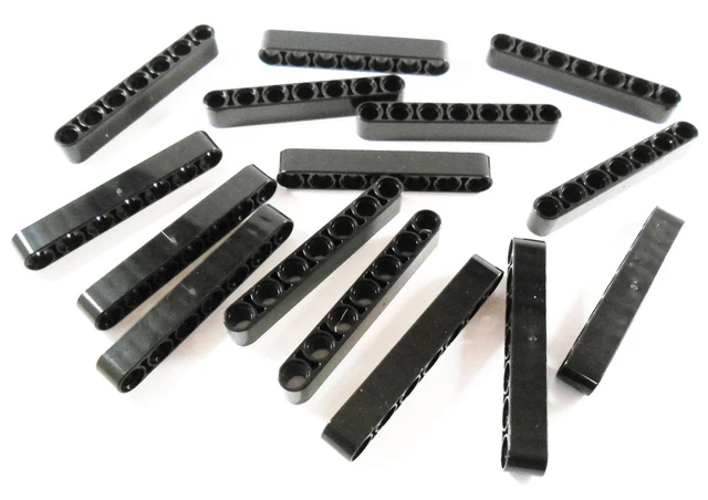 TECHNIK 'LOT DE 15 Lego Technic Lift Arm 1 x 7 Picots en noir. EUR 22 ...