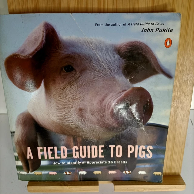 A FIELD GUIDE to Pigs by John Pukite Pig Farming Farm Vintage 1999 ...