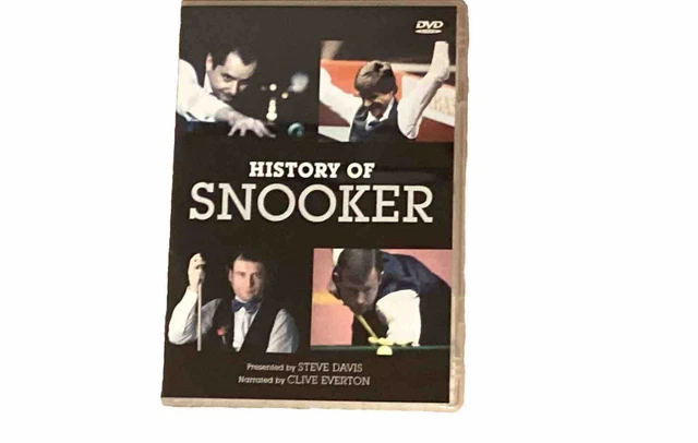 HISTORY OF SNOOKER - DVD Presented By Steve Davis 160 Min UK Region ALL ...