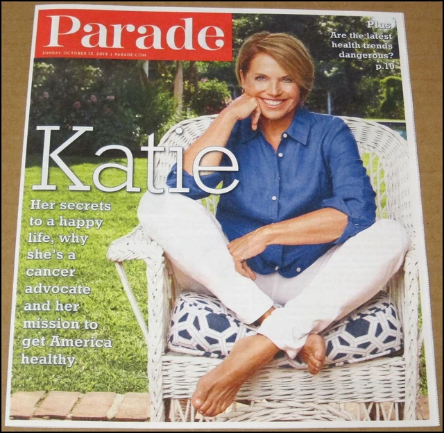 10/13/2019 PARADE NEWSPAPER Magazine Katie Couric October 13 £8.43 ...